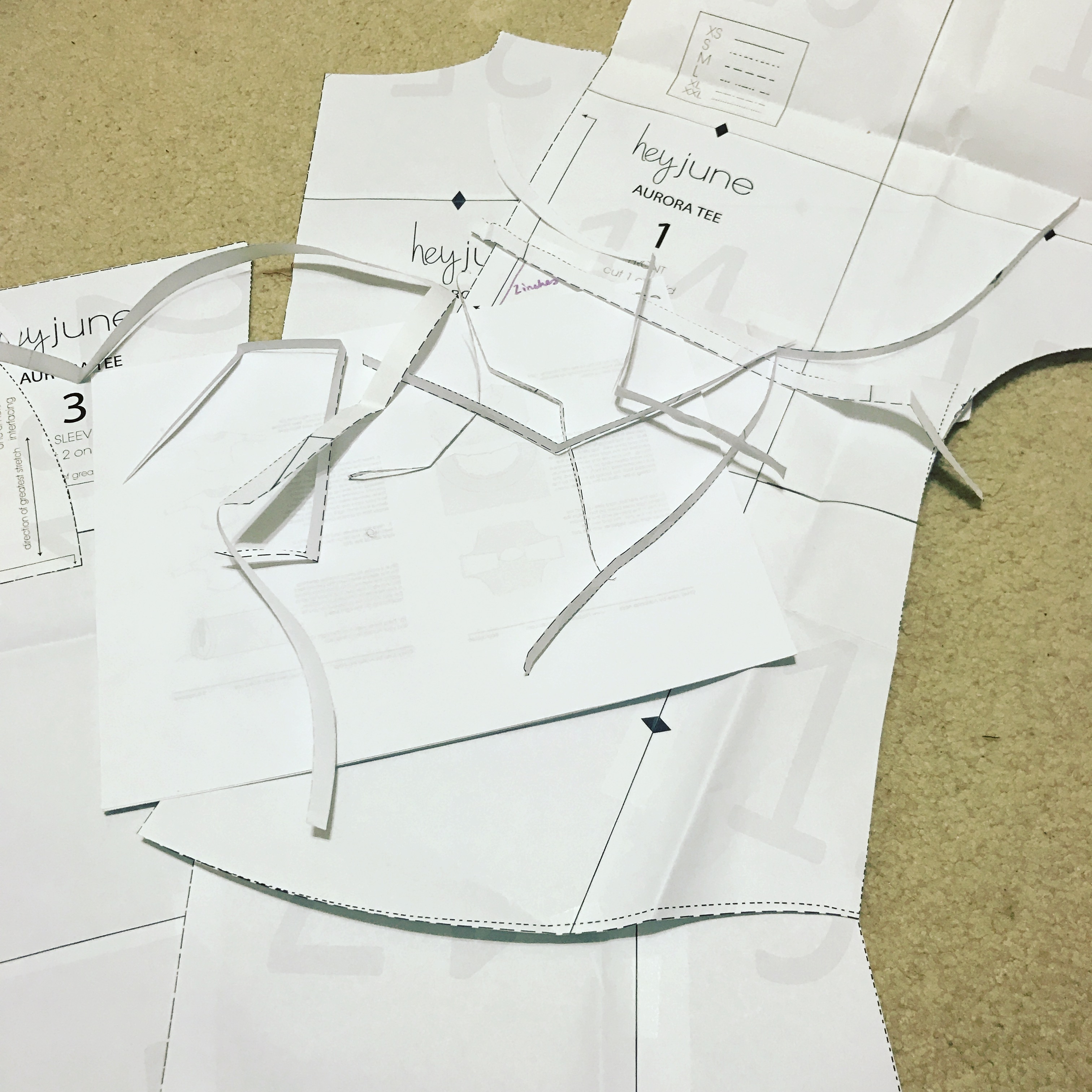 My Pattern Adjustments – Harper + Lu
