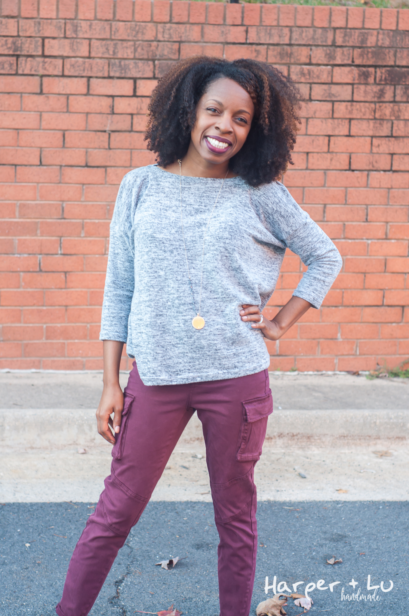 {MADE} Tessuti Mandy Boat Tee (Free Pattern!!) – Harper + Lu